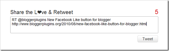 Twitter: How to Add Tweet Box to Blogger